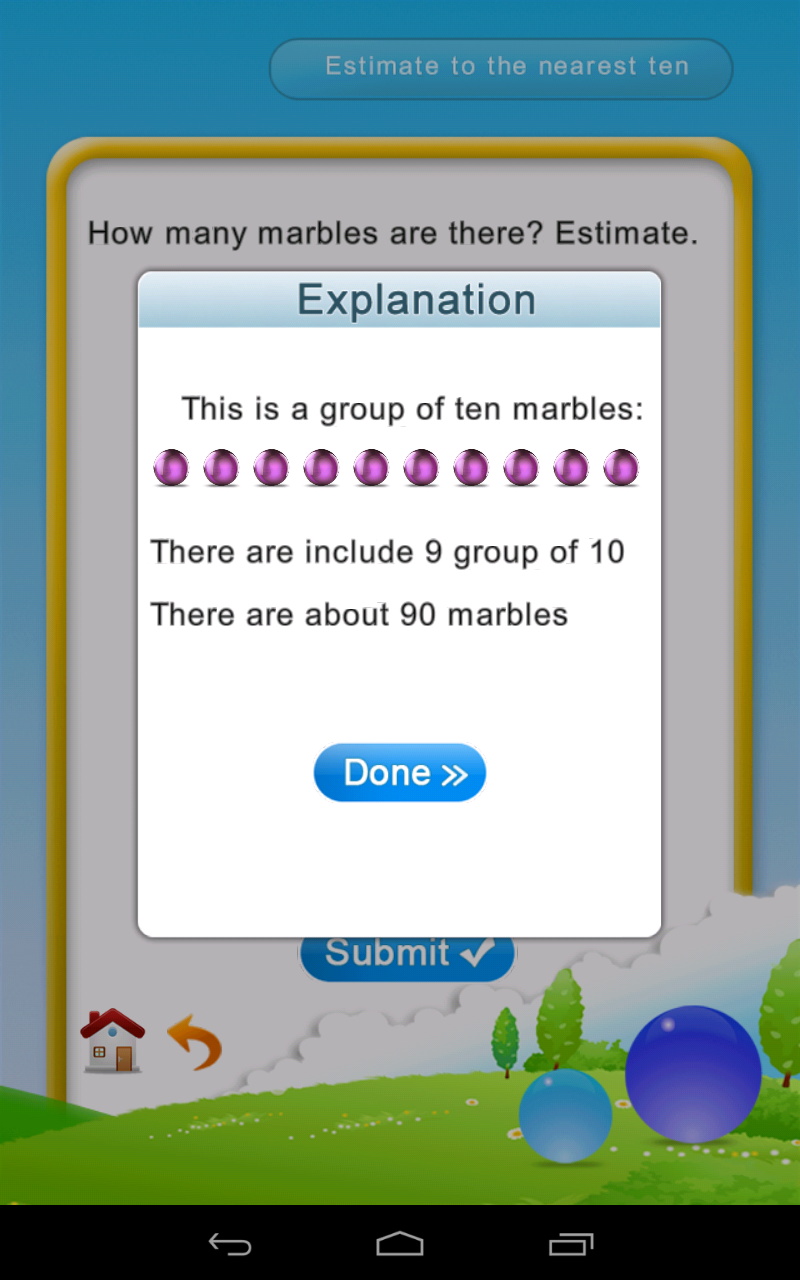 Estimation for 1st grade - free:Amazon.com:Appstore for Android