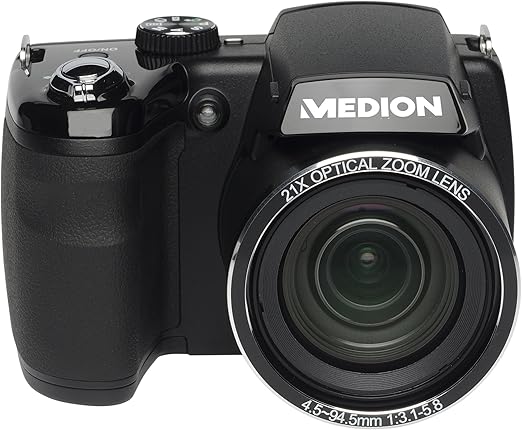 MEDION MD 87021 X44000 16MP Digitalkamera 21x optischer: Amazon.de: Kamera
