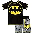 Amazon.com: BATMAN Boys' DC Comics Two Piece Swim Set 7 Black: Clothing ...