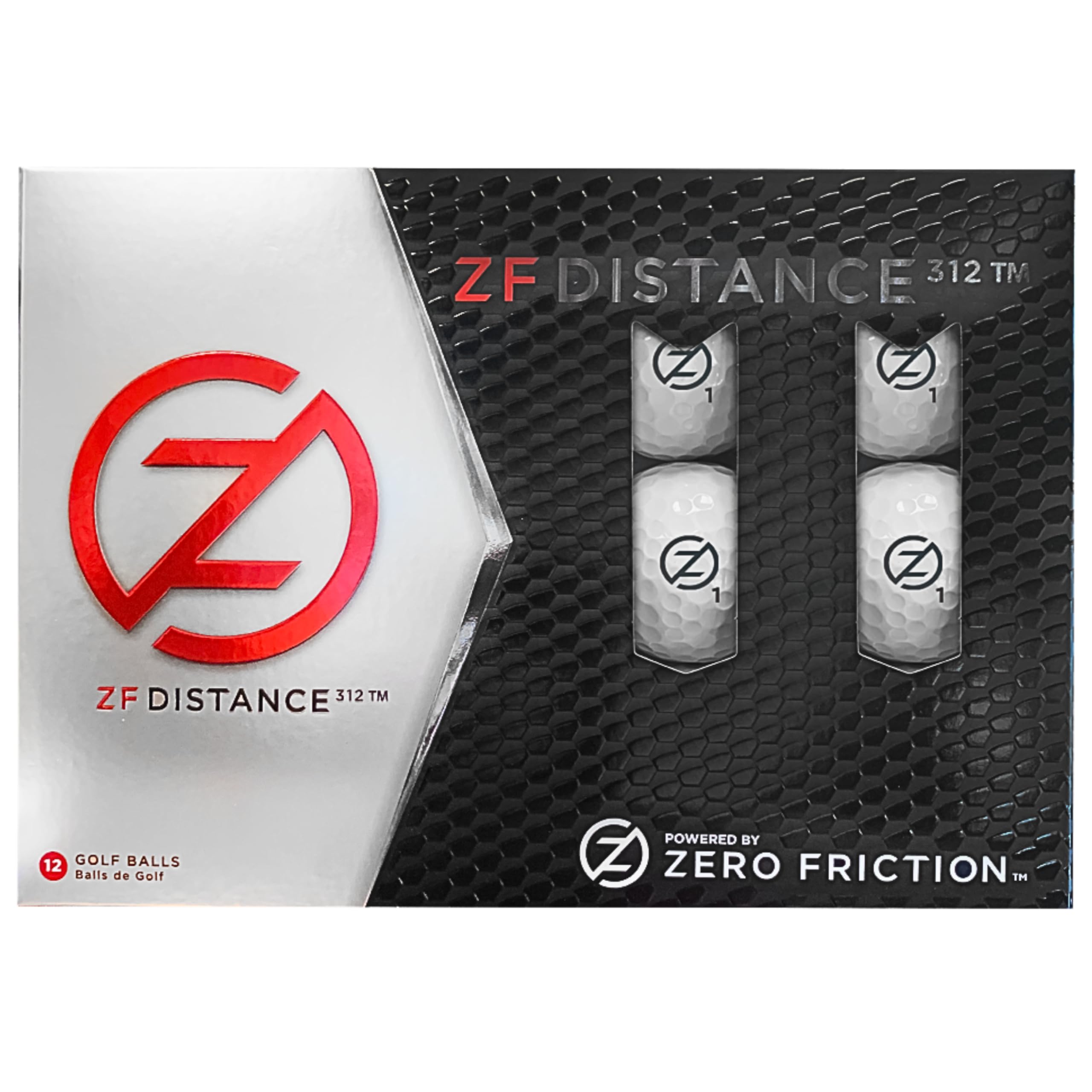 Zero Friction Distance 312 Golf Ball 12/PK for sale | Katy, TX | Nellis ...