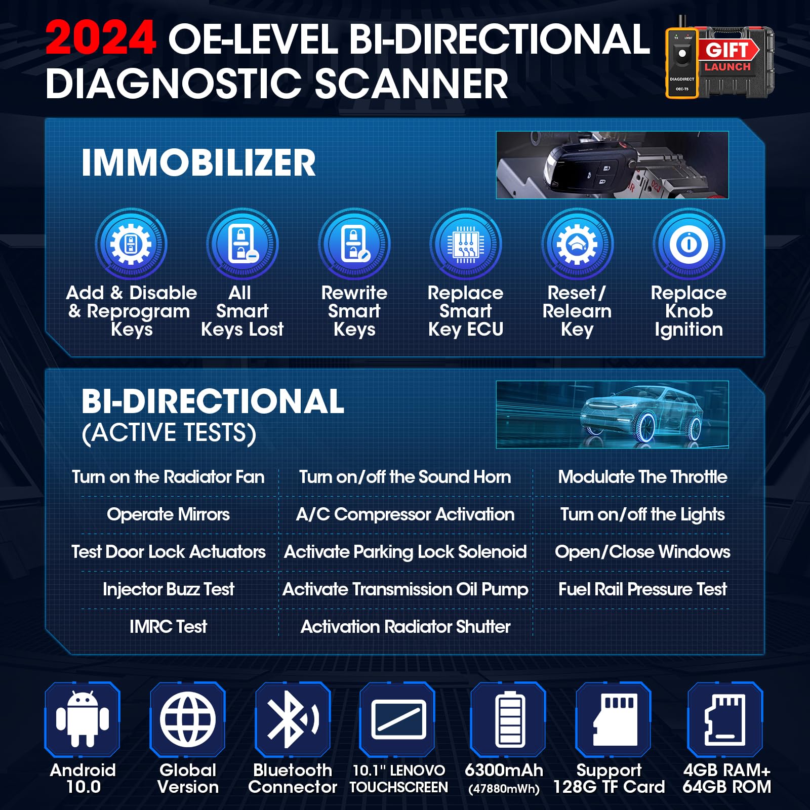 Mua LAUNCH X431 V+ PRO 5.0 Diagnostic Scan Tool, 2024 Elite Global ...