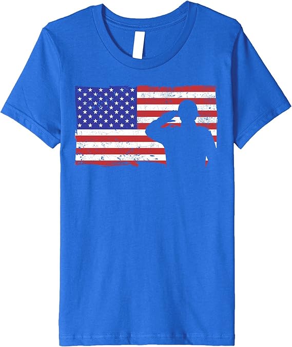 Amazon.com: Stars & Stripes American Flag TShirt / Red/White/Blue: Clothing