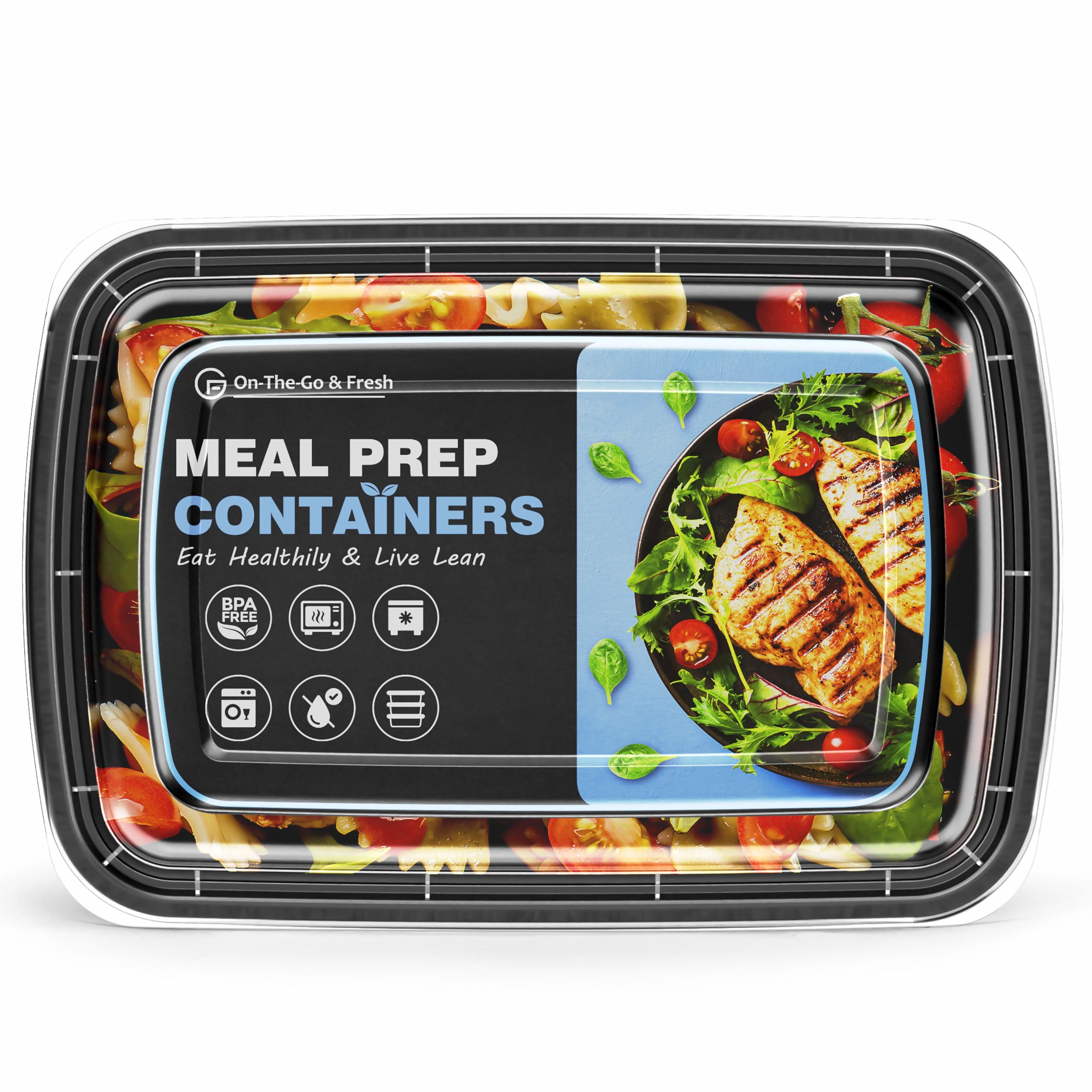 Mua GUANFU Meal Prep Containers Reusable, 20 Pack Extra-Thick Food ...