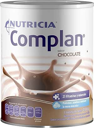 Complan Suplemento Alimenticio, Sabor Chocolate, 400 g: Amazon.com.mx ...