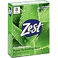 Amazon.com : Zest 8-Bar Bath Size Soap, Fresh Aloe, 4 Ounce (Pack of 8 ...