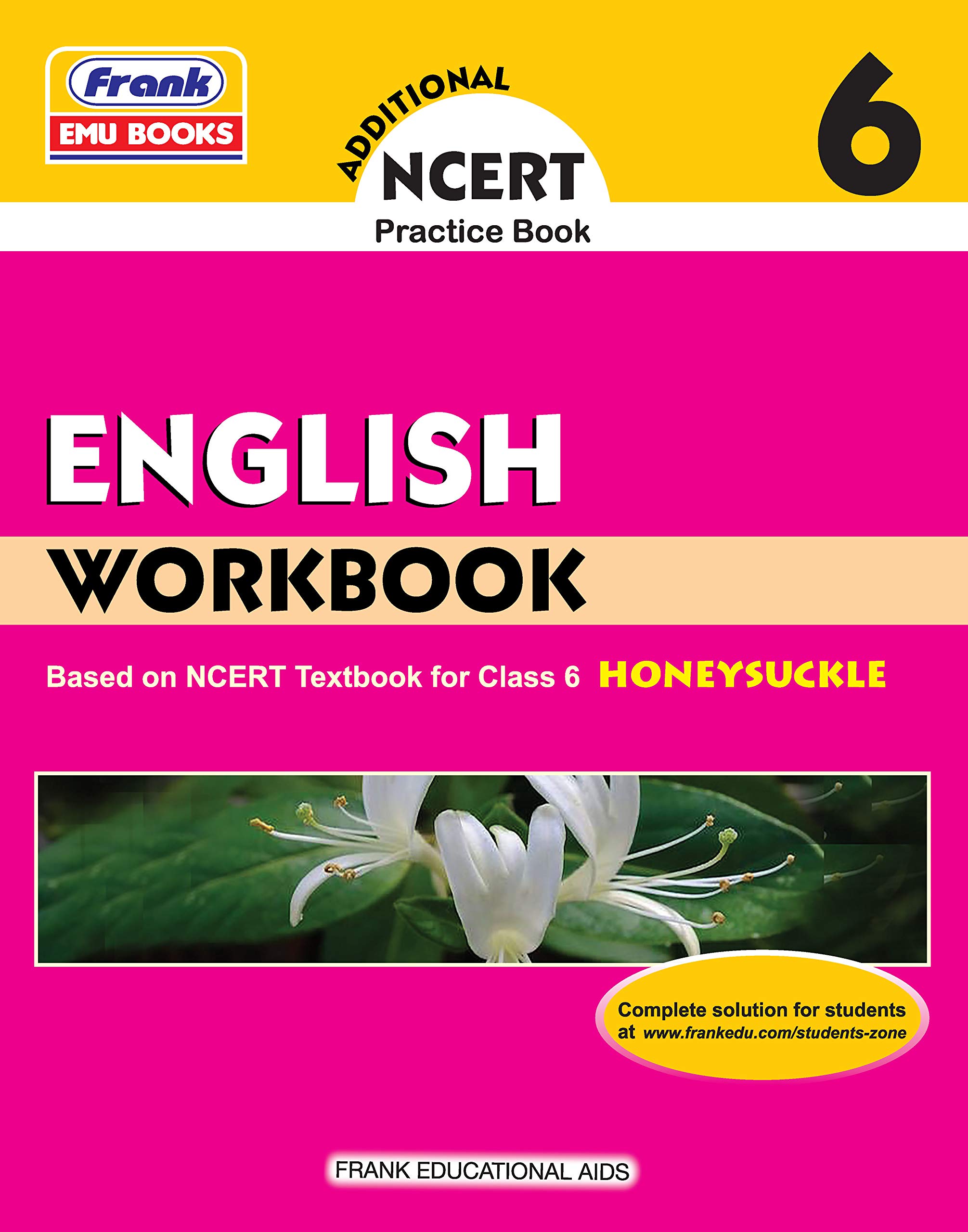 Frank EMU Books Additional NCERT Practice Book English Workbook For