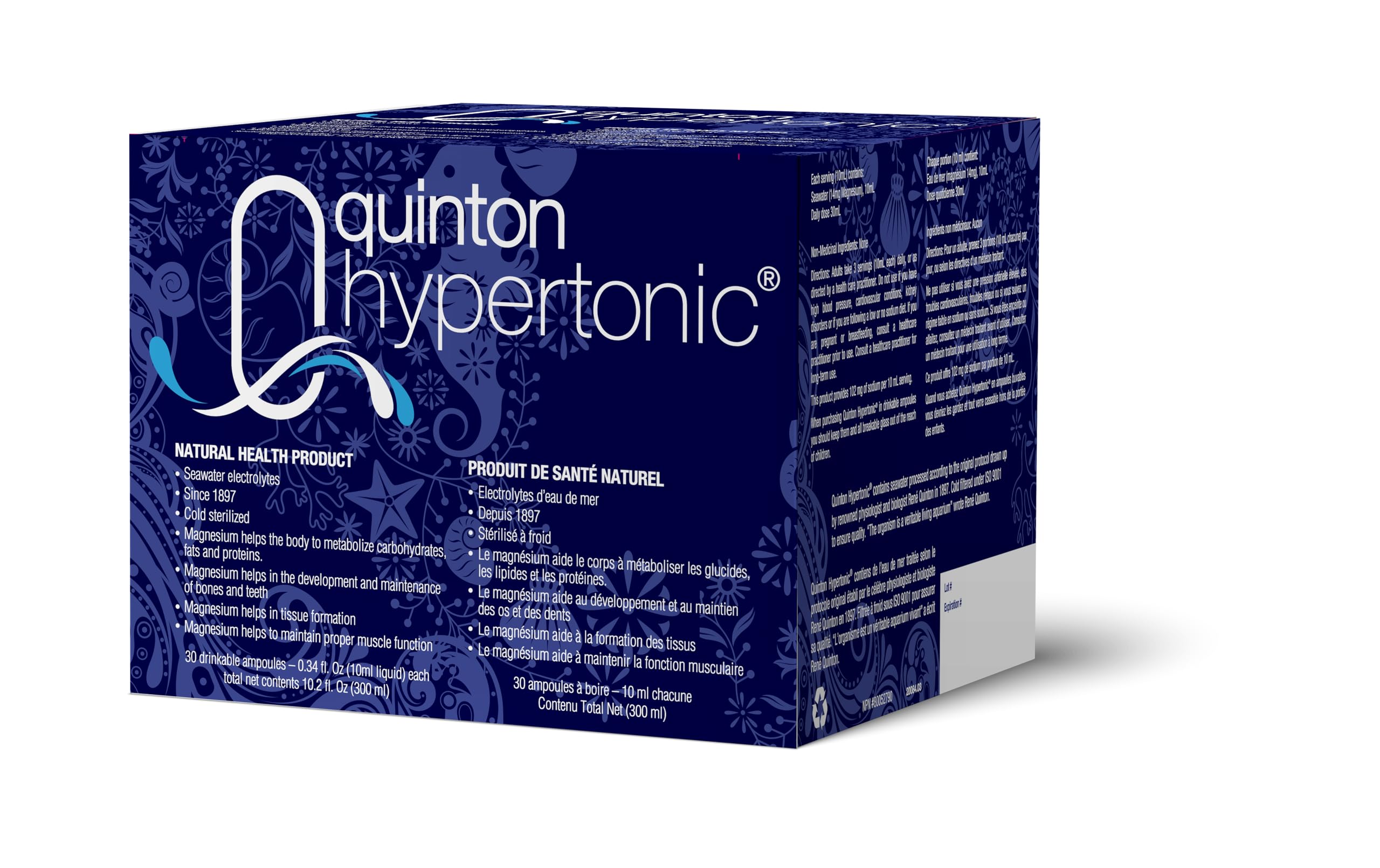 Mua Original Quinton Hypertonic Solution - Filtered Sea Water Hydration ...