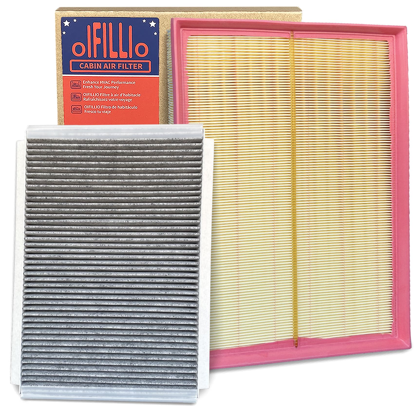 OIFILLIO Engine&Cabin Air Filter for Mercedes Sprinter Van 2500 3500 ...