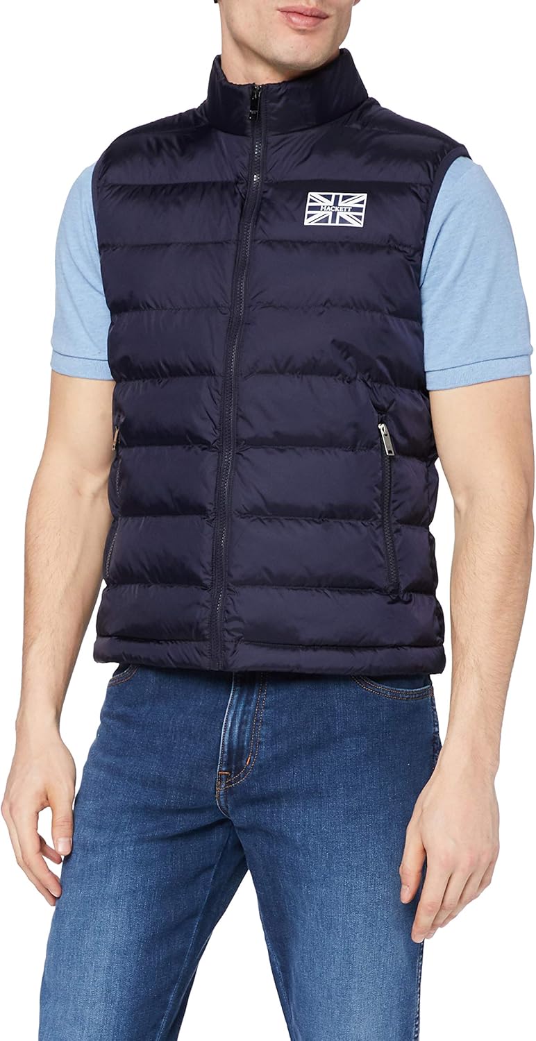 Hackett London Men's British Kit Gilet Jacket: Amazon.co.uk: Clothing