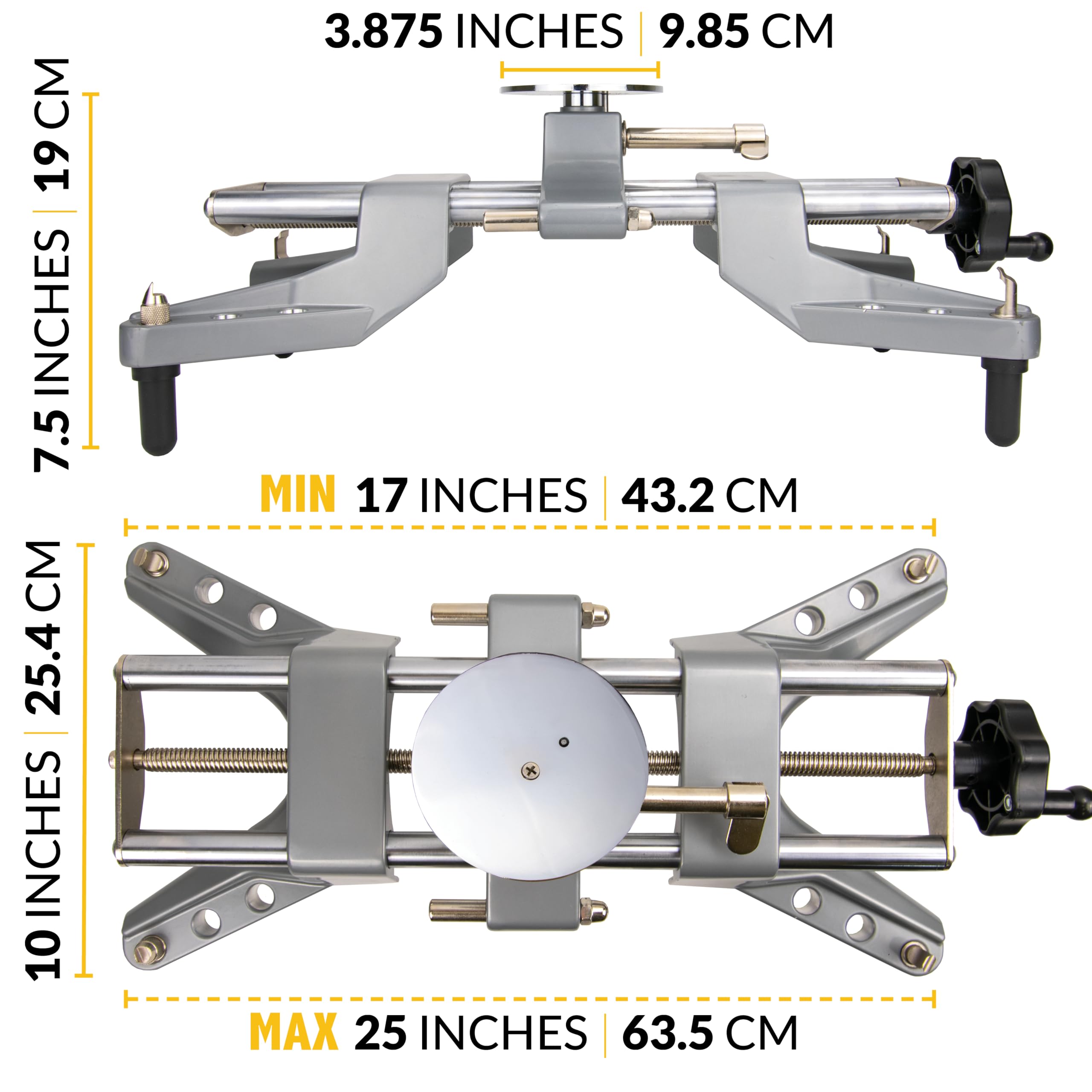 Mua AutoSolo Universal Wheel Clamp & Magnetic Adapter for Precise ...