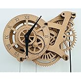 Amazon.com: Abong David Mechanical Clock Kit - 3D Clock Wood Puzzle ...