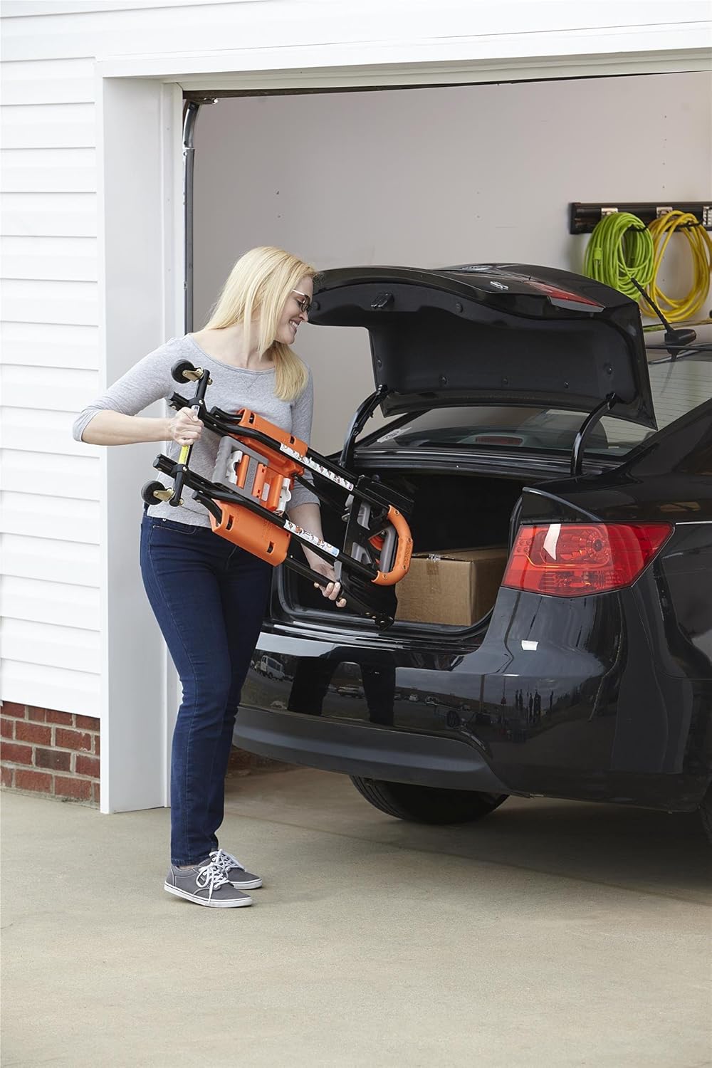 Cosco Shifter 300-Pound Capacity Multi-Position Folding Hand Truck and ...