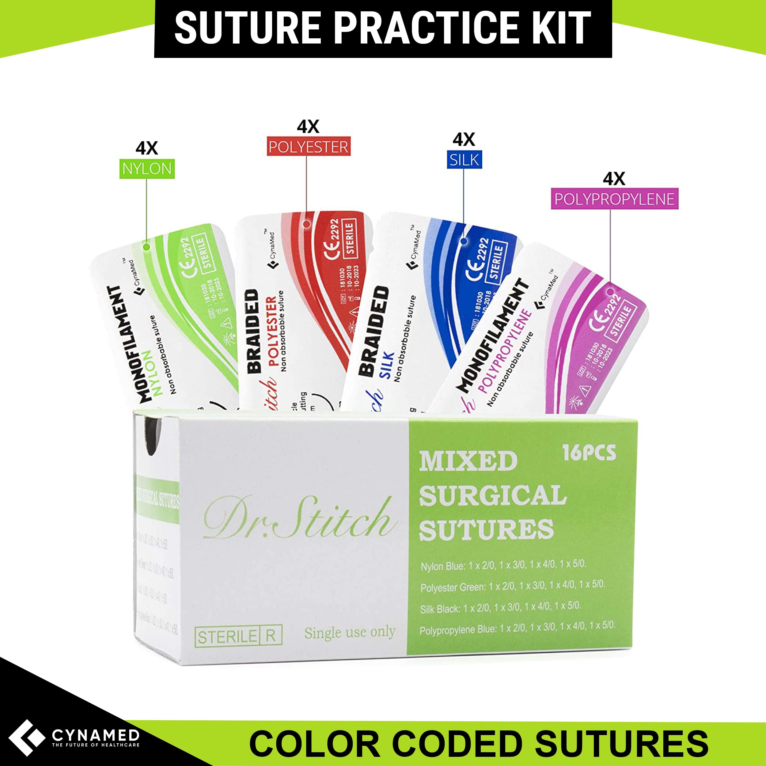 Mua Dr. Stitch Suture Practice Kit for Medical Students – 43-Piece Kit ...