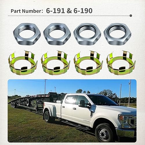 Castle Nut For A.r. 15 Vanshly,6-191 6-190 Trailer Wheel Axle Nuts And ...