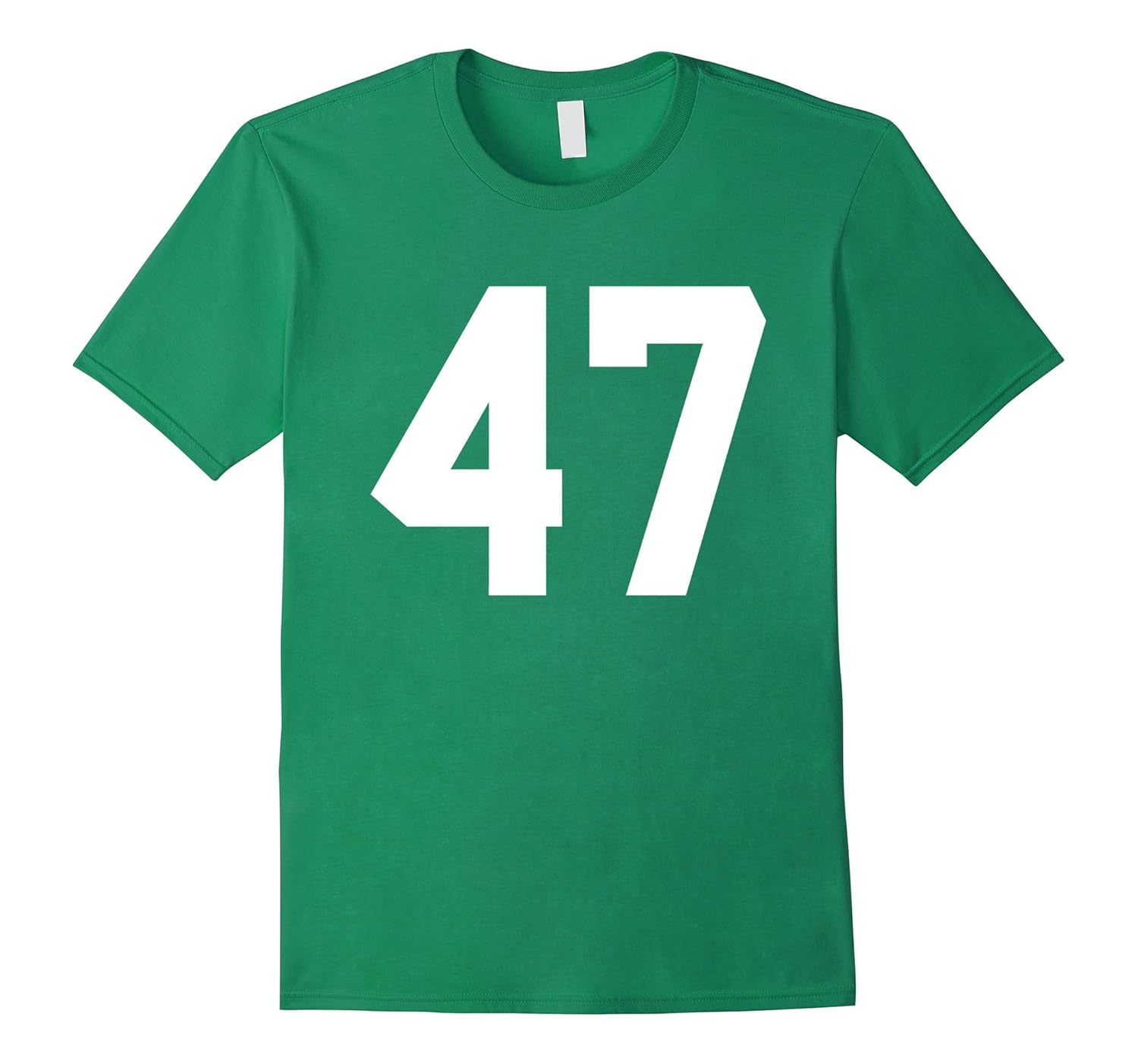 #47 Team Sports Jersey Number Front & Back Player / Fan Tee-CL – Colamaga