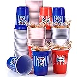 Amazon.com: JOYIN 72 Pcs Party Cups Bulk, Disposable Plastic Party Cups ...