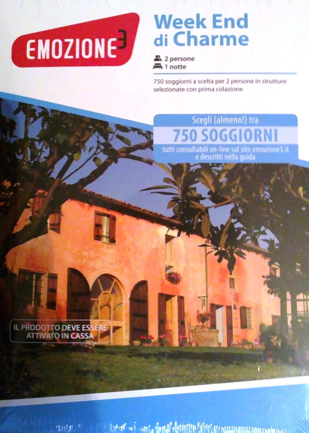 Cofanetto regalo di Emozione3 WEEKEND DI CHARME. Idee regalo per ...