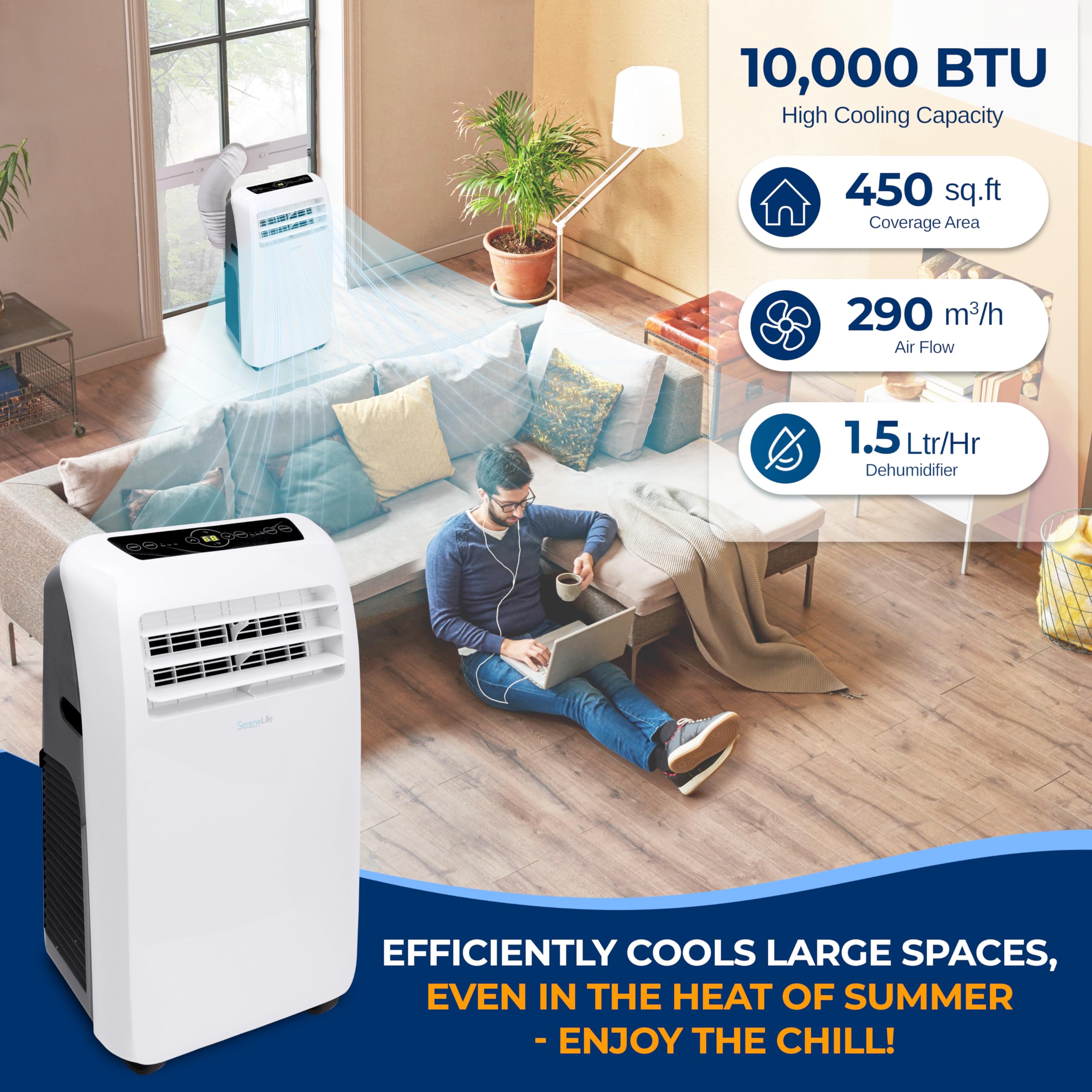 Mua Small Air Conditioner Portable 10,000 BTU with Built-in ...