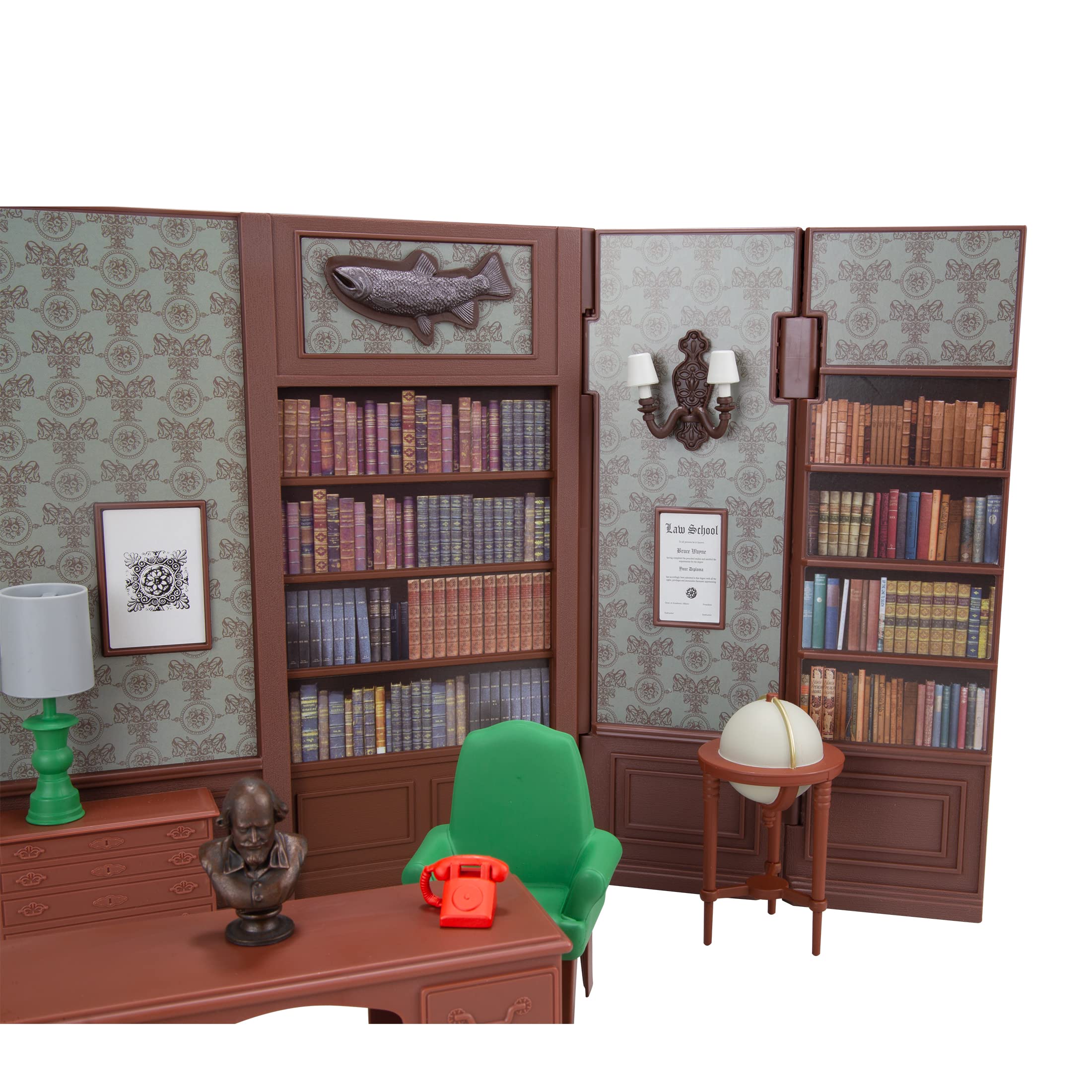 Mua McFarlane Toys - DC Retro Wayne Manor Library (Batman 66') Playset ...