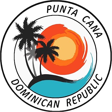 Amazon.com: Punta Cana, Dominican Republic Tropical Scene Decorative ...