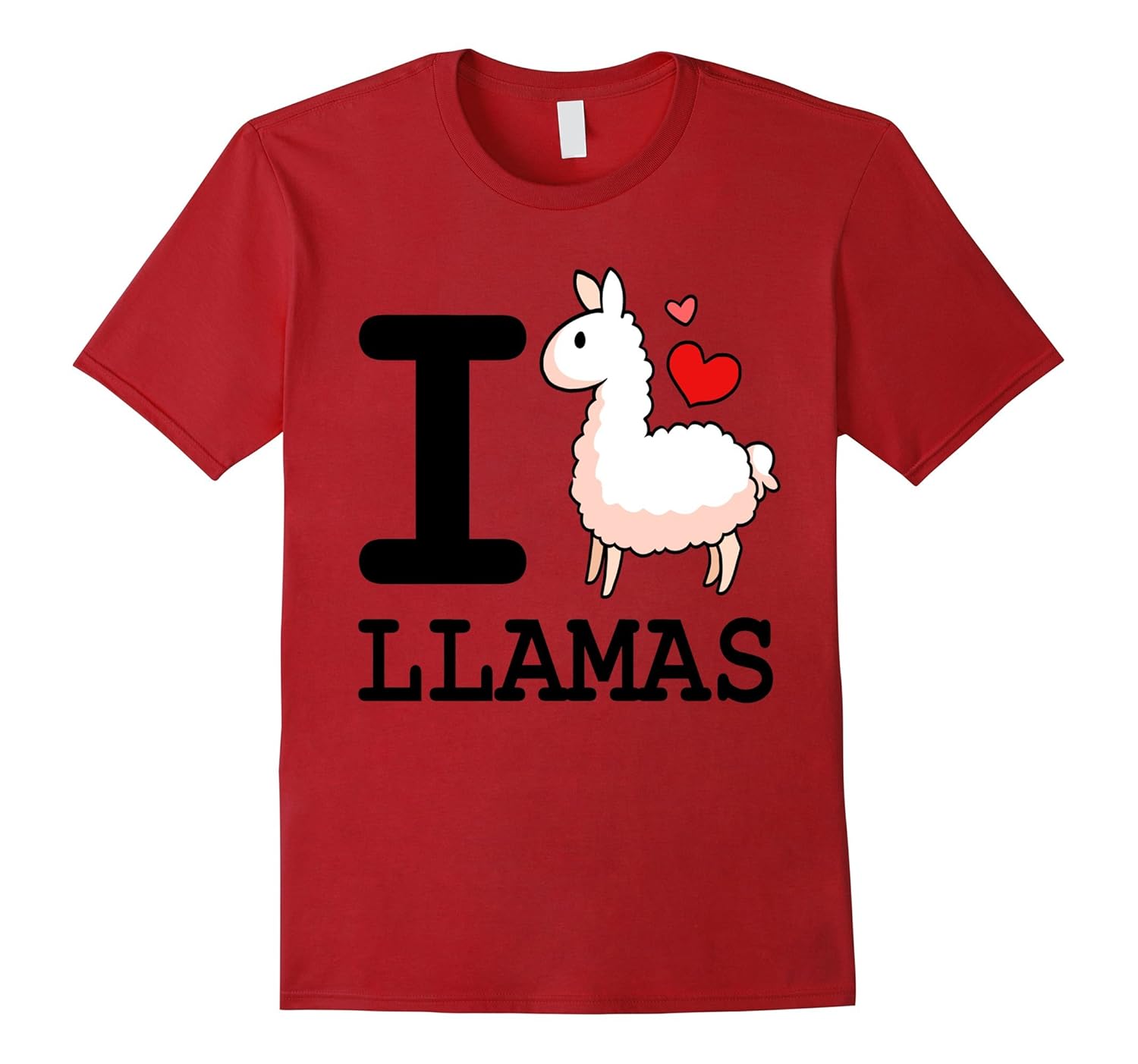 Love Llama Shirt, I Love Llamas T-Shirt-CL – Colamaga