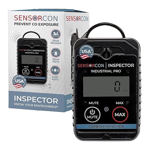 Sensorcon Inspector 2 Industrial Pro Portable Carbon Monoxide Detector