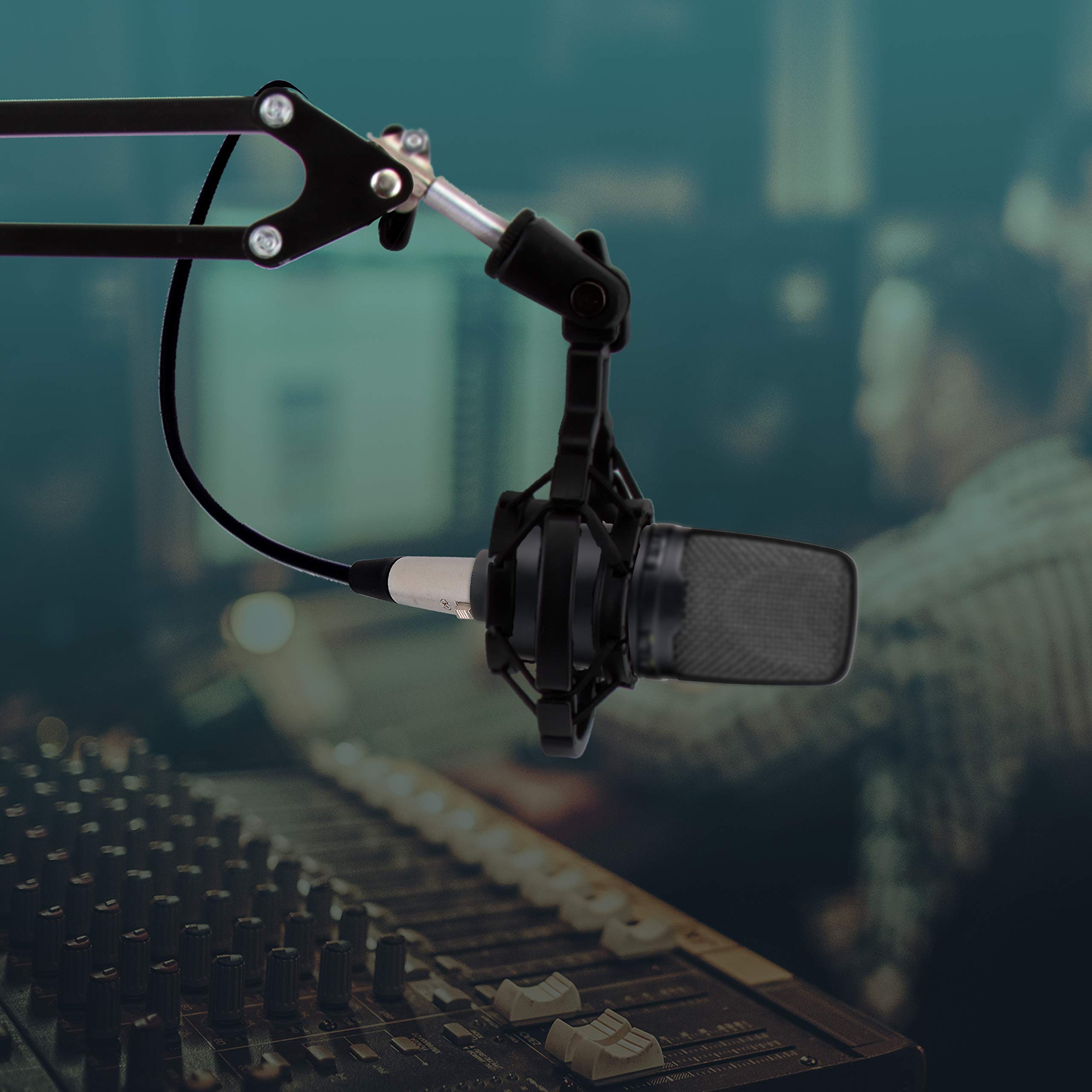 Mua Pyle Suspension Microphone Boom Stand, Simple Clamp-Style ...