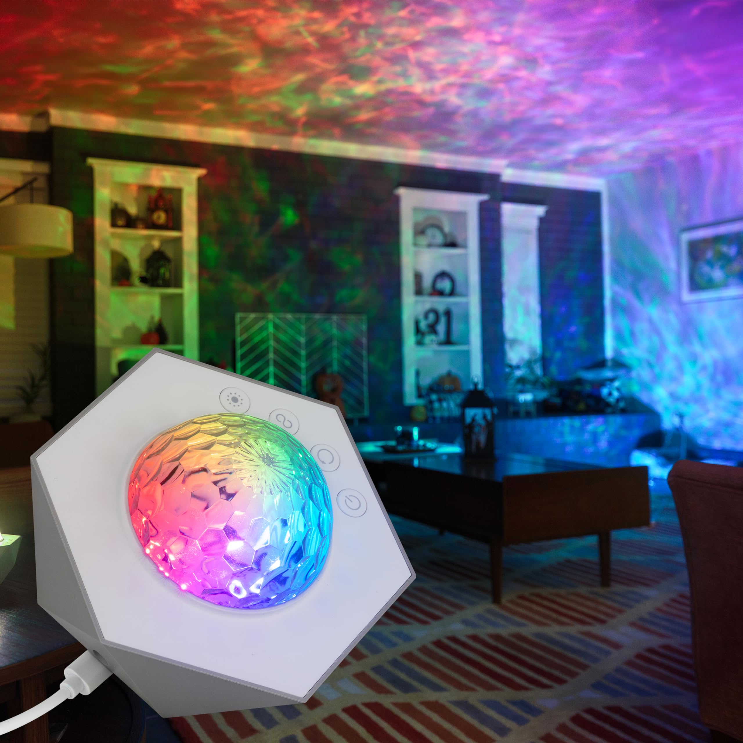 Mua Enbrighten Galaxy Night Light Projector – Star, Aurora & Nebula ...