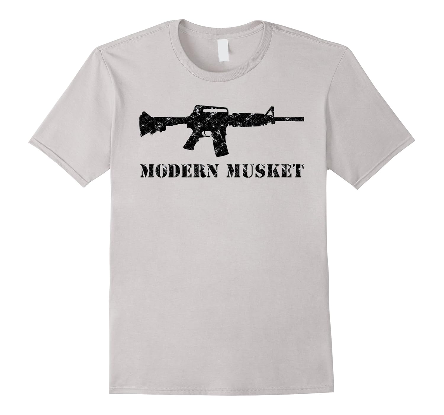 Modern Musket AR15 M16 M4 Black Assault Rifle Carbine Shirt-4LVS ...