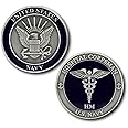 Amazon.com: U.S. Navy Hospital Corpsman Challenge Coin : Collectibles ...