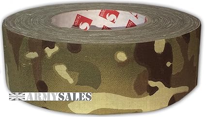 50m Roll of Genuine Scapa British Army Erebis MTP 5cm x 50m IRR ...