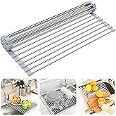 Amazon.com - Hhyn Roll-Up Sink Drying Rack 17.7"(L) x 13.8"(W ...