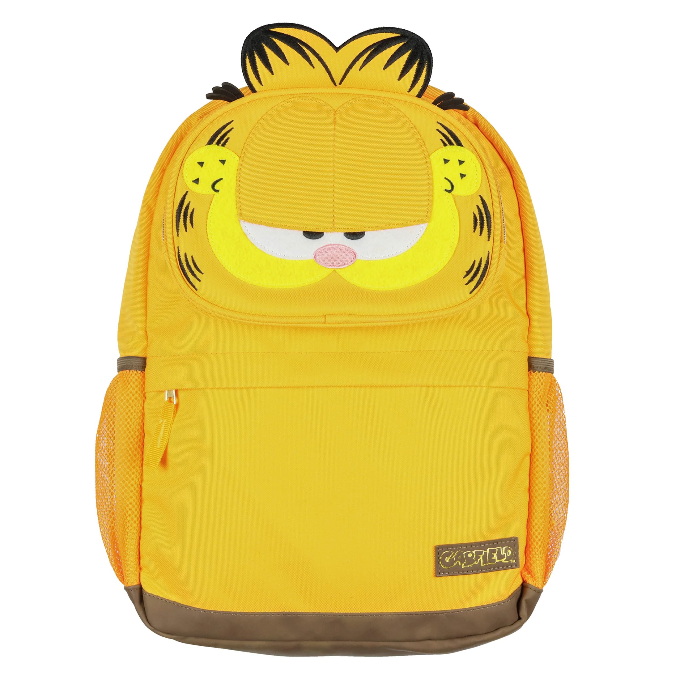 Garfield Backpack 3D Face Pop-Out Comic Book Orange Tabby Cat Travel ...