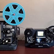Wolverine 8mm and Super8 Reels Movie Digitizer with 2.4" LCD, Black ...