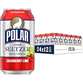 Amazon.com: Polar Seltzer Water Original, 12 fl oz cans, 18 pack