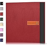 Amazon.com: popotop Photo Album 4x6 600 Pockets Photo with Label, Linen ...