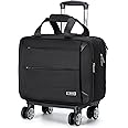 Amazon.com: Lekebobor Rolling Laptop Bag - Rolling Laptop Briefcase on Wheels for Women/Men Fits ...
