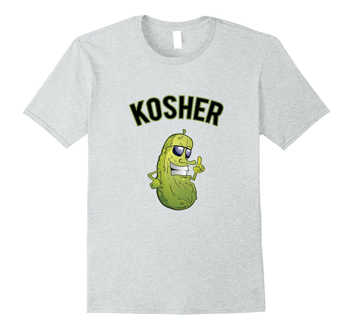 Funny Yiddish and Hebrew Shirts: Kosher Pickle Tee Tshirt-Art – Artvinatee