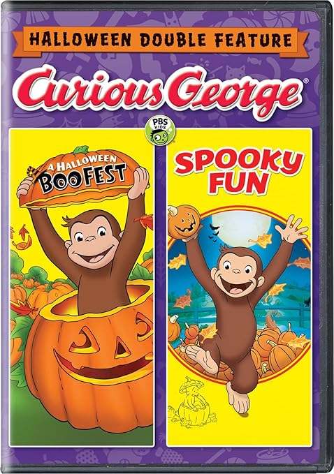 Amazon.com: Curious George: Halloween Double Feature (A Halloween Boo ...
