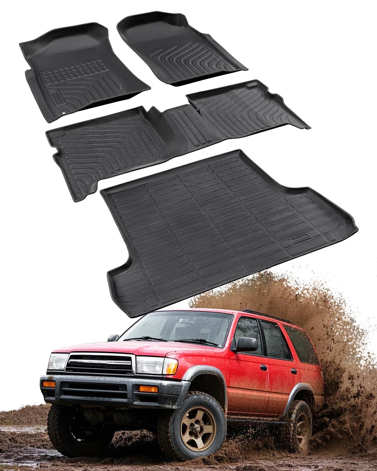 Car Floor Mats for Toyota 4Runner: 1996 1997 1998 1999 2000 2001 2002 ...