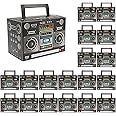 Amazon.com: 18 Novelty Boom Favors Boxes - 80s Theme Boom Box Boom Box ...