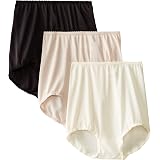Bali Lacy Skamp Brief Panty at Amazon Women’s Clothing store: Underwear
