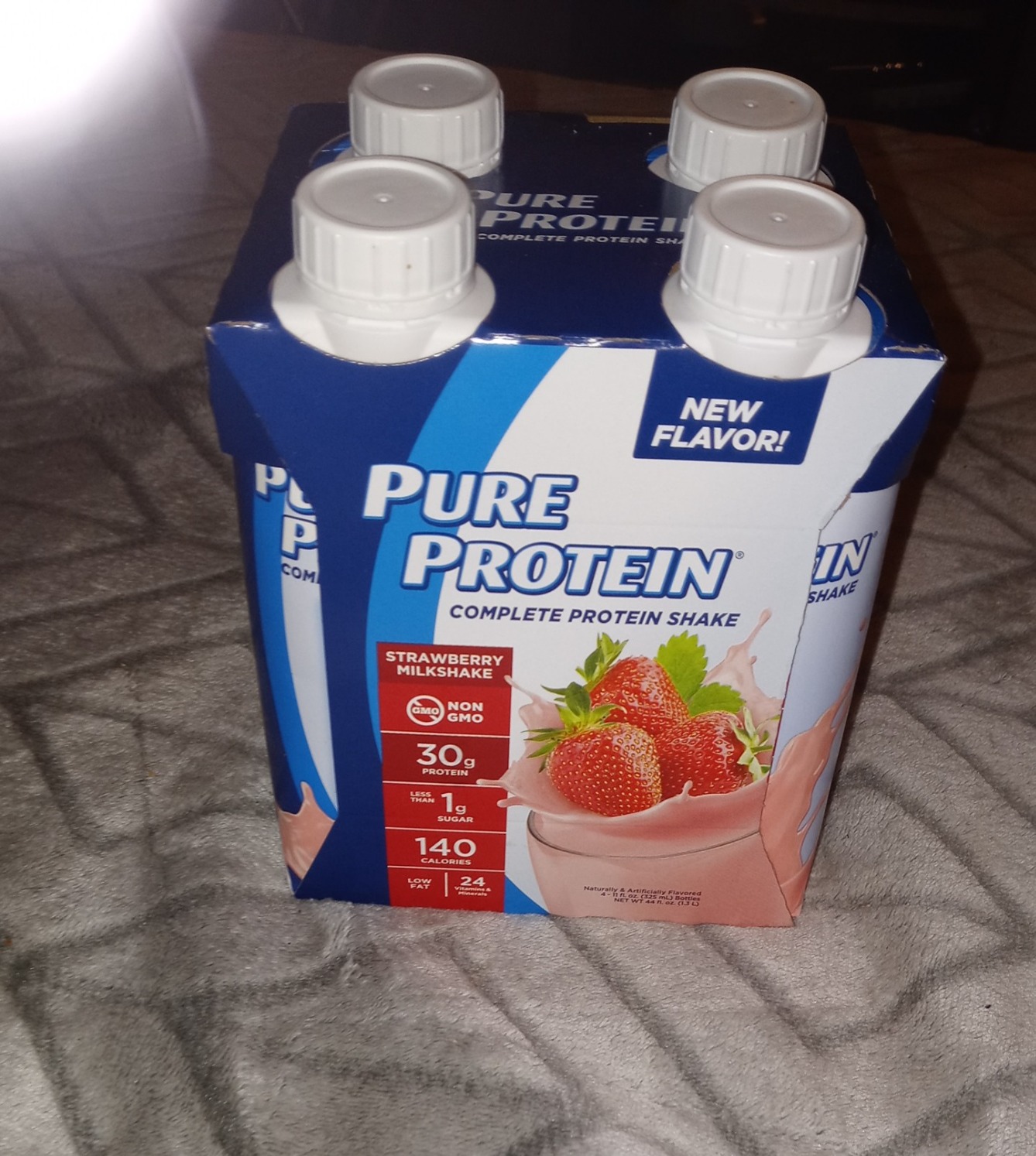 $11/mo - Finance Pure Protein Strawberry Protein Shake, 30g Complete ...