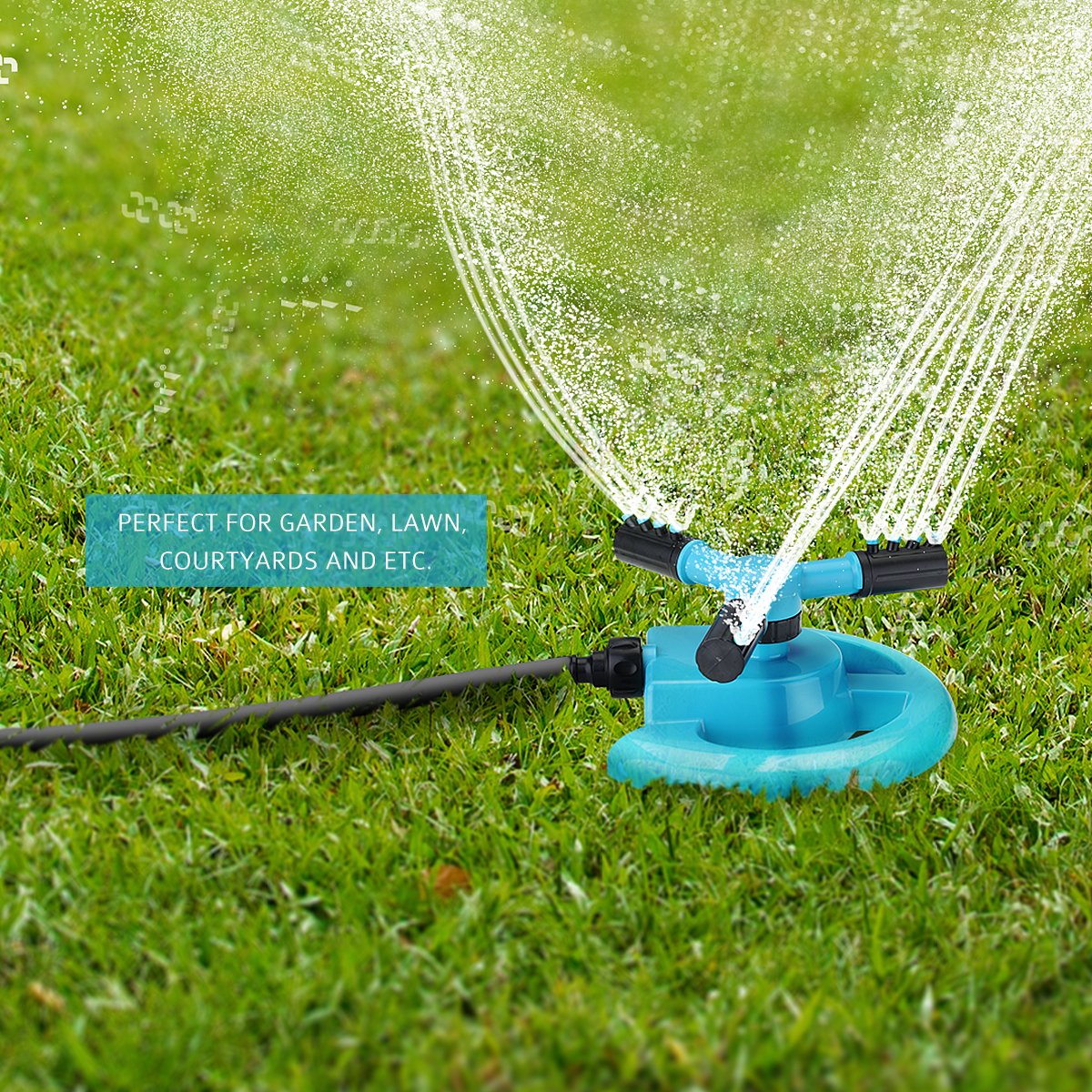 Product - Garden circular water Sprinkler, allow up to 32.8ft - Nosh ...
