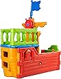 Amazon.com: ECR4Kids Indoor/Outdoor Buccaneer Boat with Pirate Flag ...