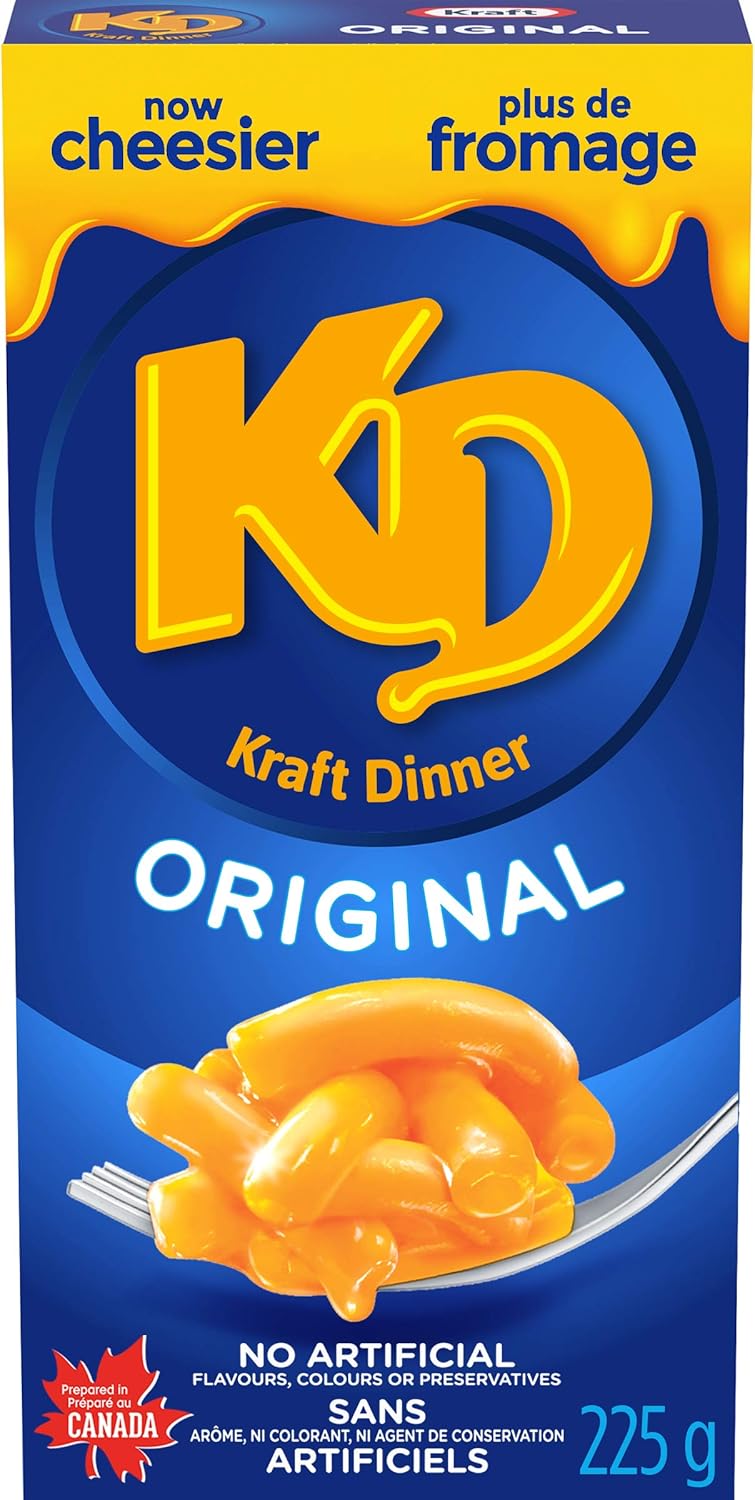 Kingdom's short form is KD, so all I can think about is macaroni and ...