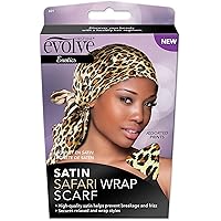 Amazon.com: FIRSTLINE Evolve Exotics Satin SAFARI Wrap Scarf : Clothing ...