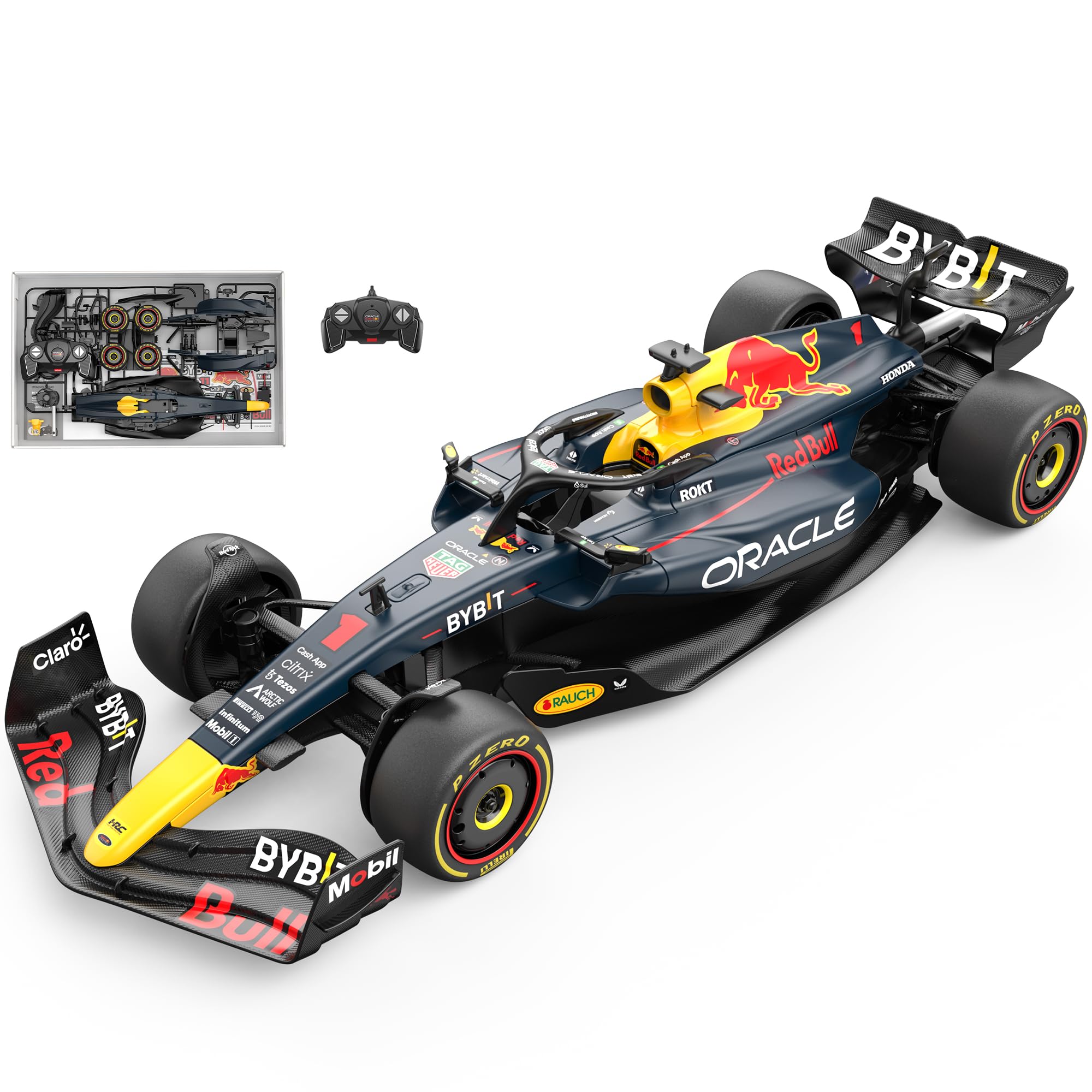 Mua Voltz Toys Licensed Red Bull F1 RB19 RC Car Building Kit 1/16 Scale ...