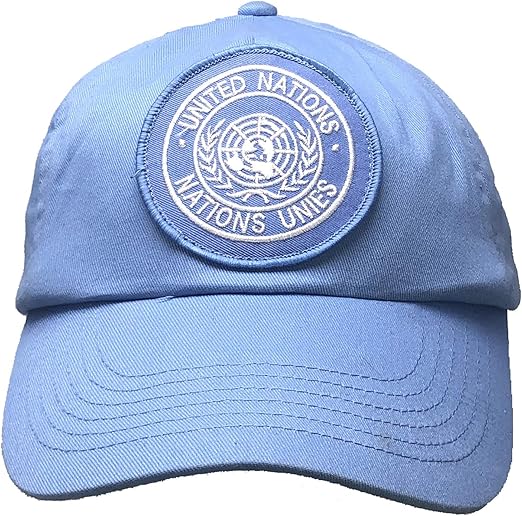 Contact Left United Nations Peacekeeping Cap - UN-Militär Baseball Cap ...