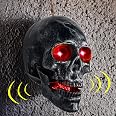 Amazon.com: Halloween Skull Heads - Animated Floating Hanging Skeleton ...
